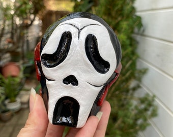 Scream Ghostface Planter Pot - Etsy