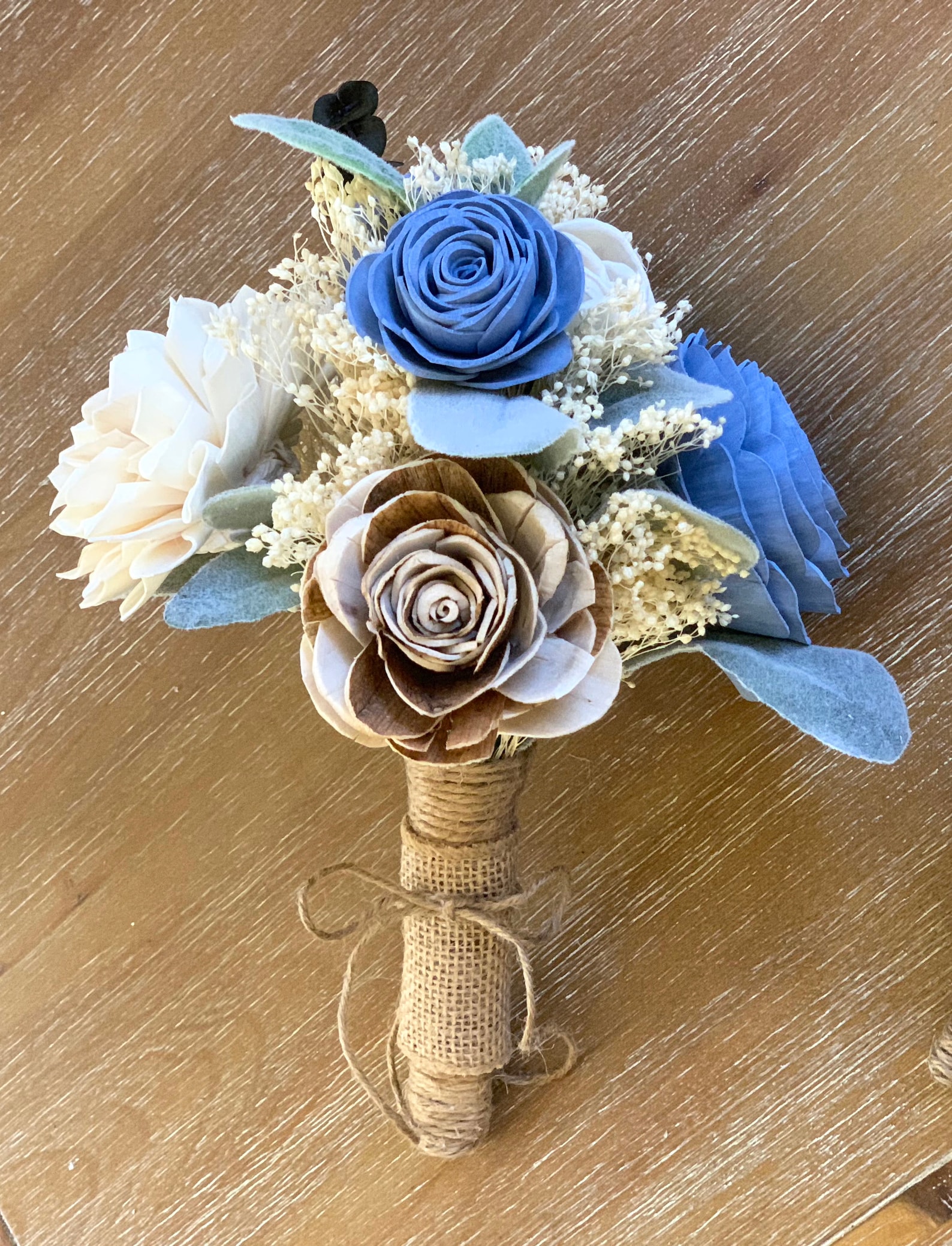 Wood Flower Mini Bouquet Sola Wood Flowers Wooden Flower - Etsy