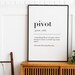 Pivot,pivot Print,pivot Poster,pivot Definition,definition Poster,pivot ...