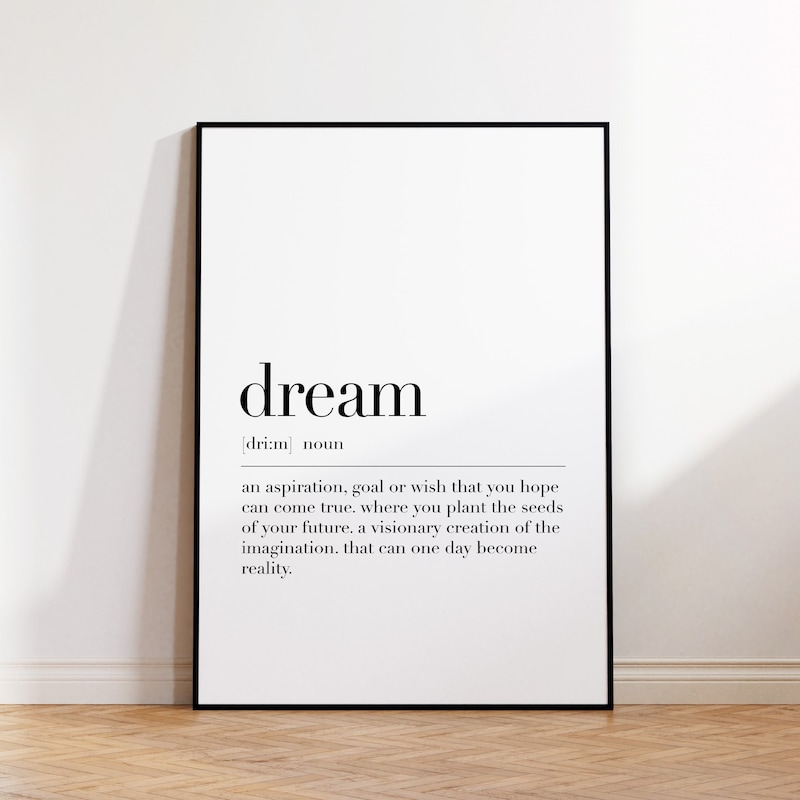 Dream Wall Art - Etsy
