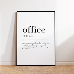 Office, Office Print, Office Poster, Office Definition, Office Wall ...