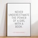 Never Underestimate the Power of a Girl With a Book, Ruth Bader ...