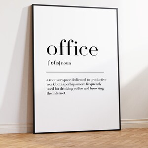 Office, Office Print, Office Poster, Office Definition, Office Wall ...