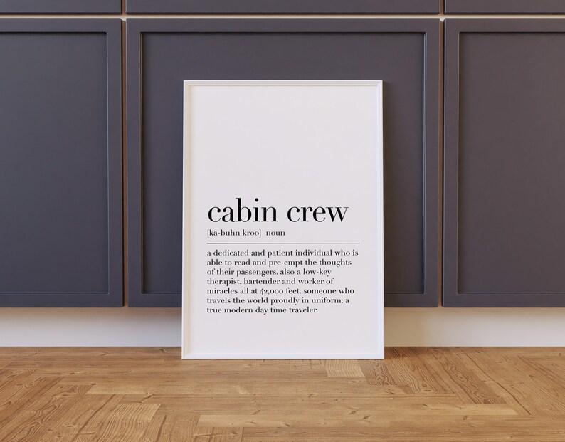 Cabin Crew Definition, Gifts for Cabin Crew, Cabin Crew Gifts, Cabin ...