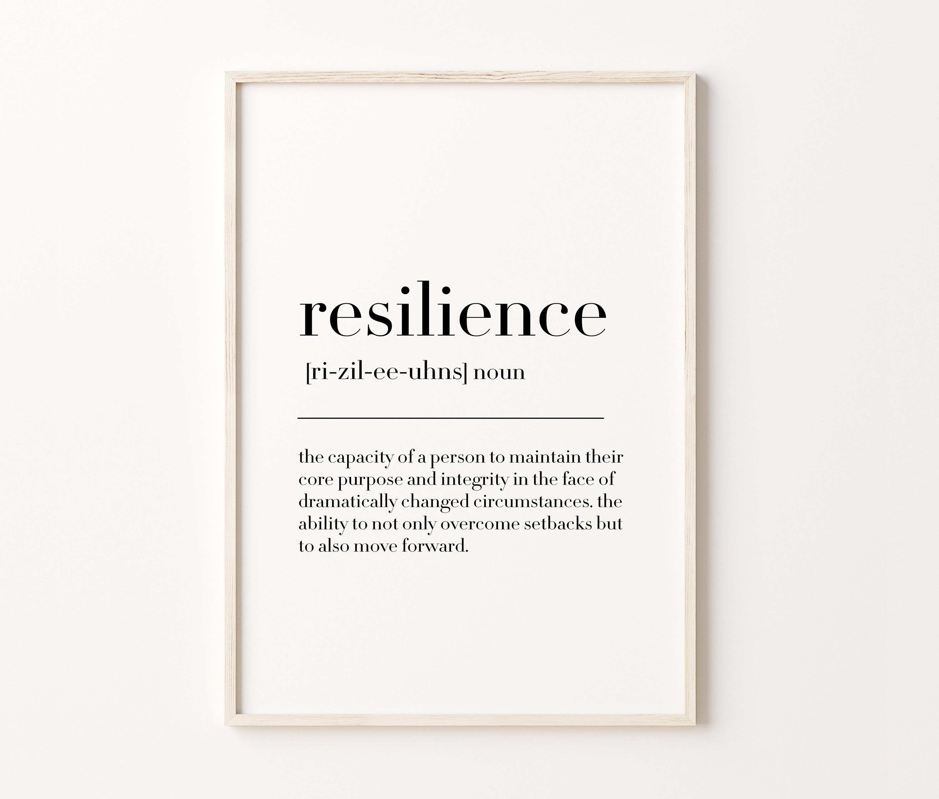 Resilience Poster