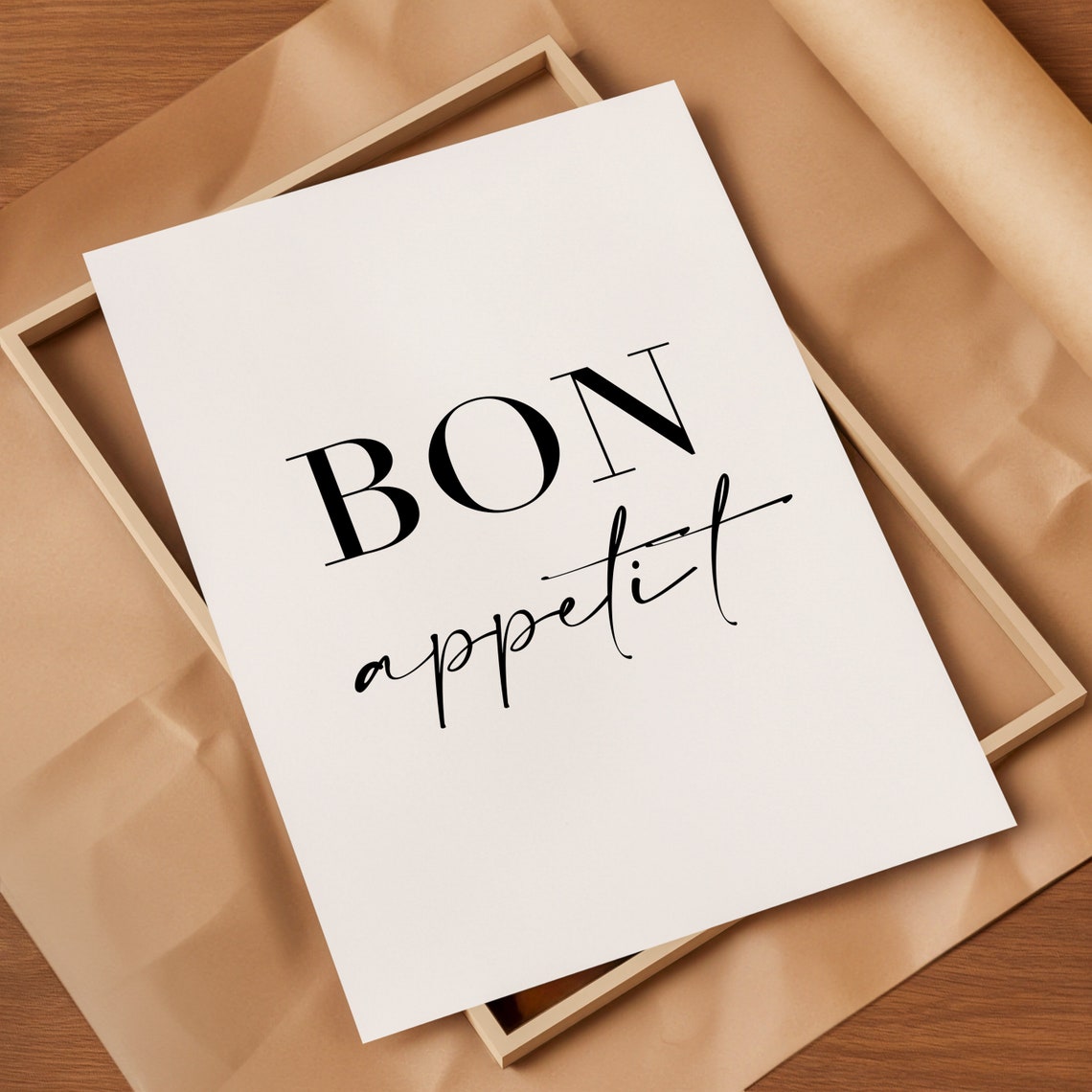 Bon Appetit Definition, Bon Appetit Print, Bon Appetit Poster, Bon ...