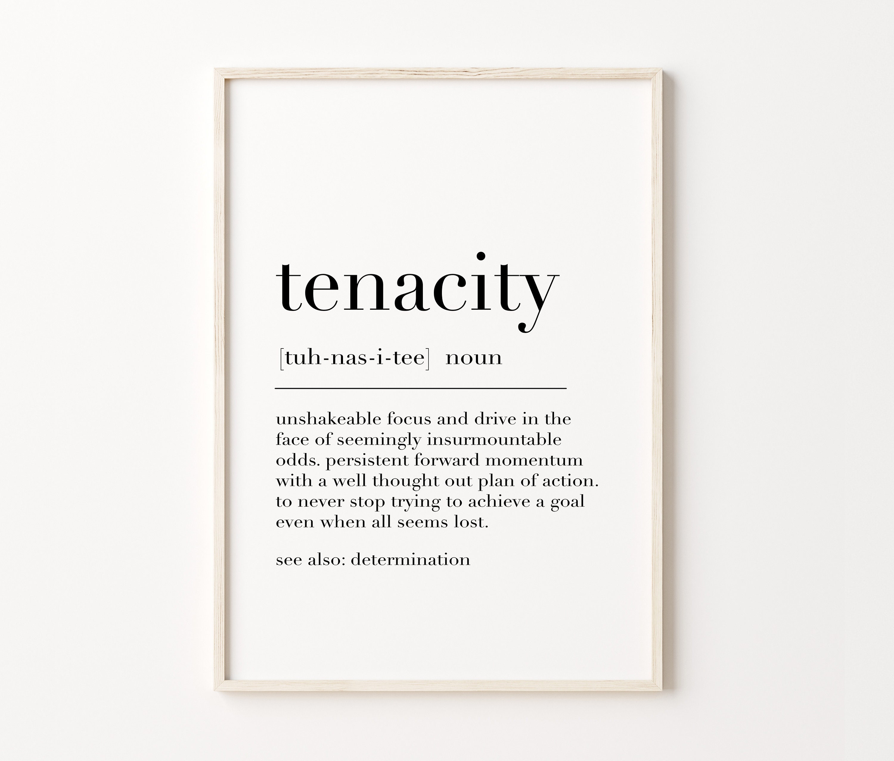 Tenacity