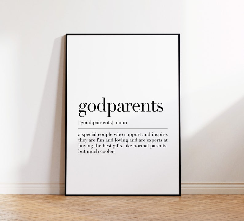 Godparents Definition, Godparents Poster, Godparents Quote, Godparents ...