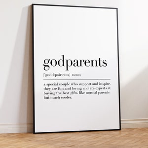 Godparents Definition, Godparents Poster, Godparents Quote, Godparents ...