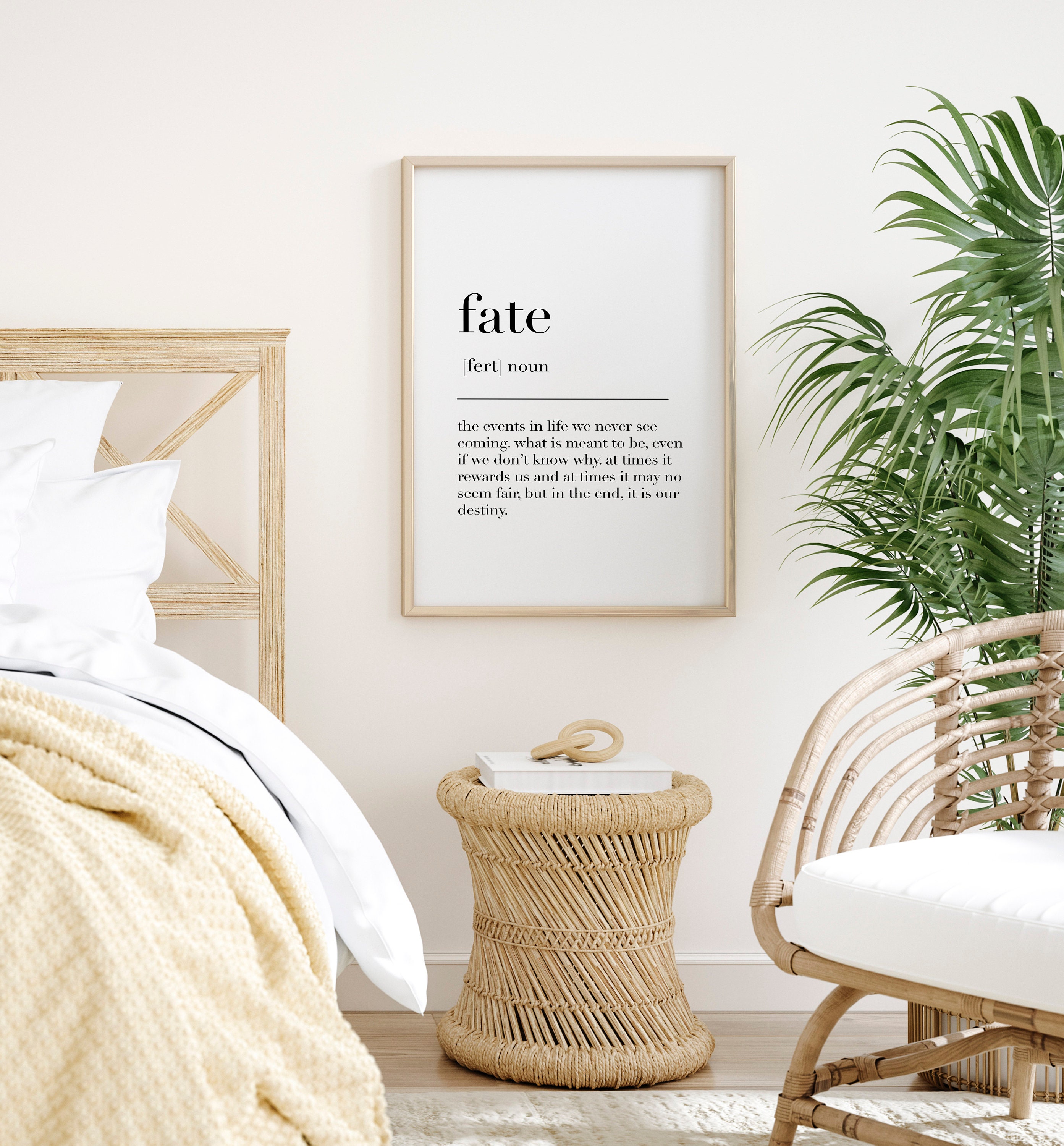 Fate Definition Print Fate Print Fate Poster Fate Quote | Etsy