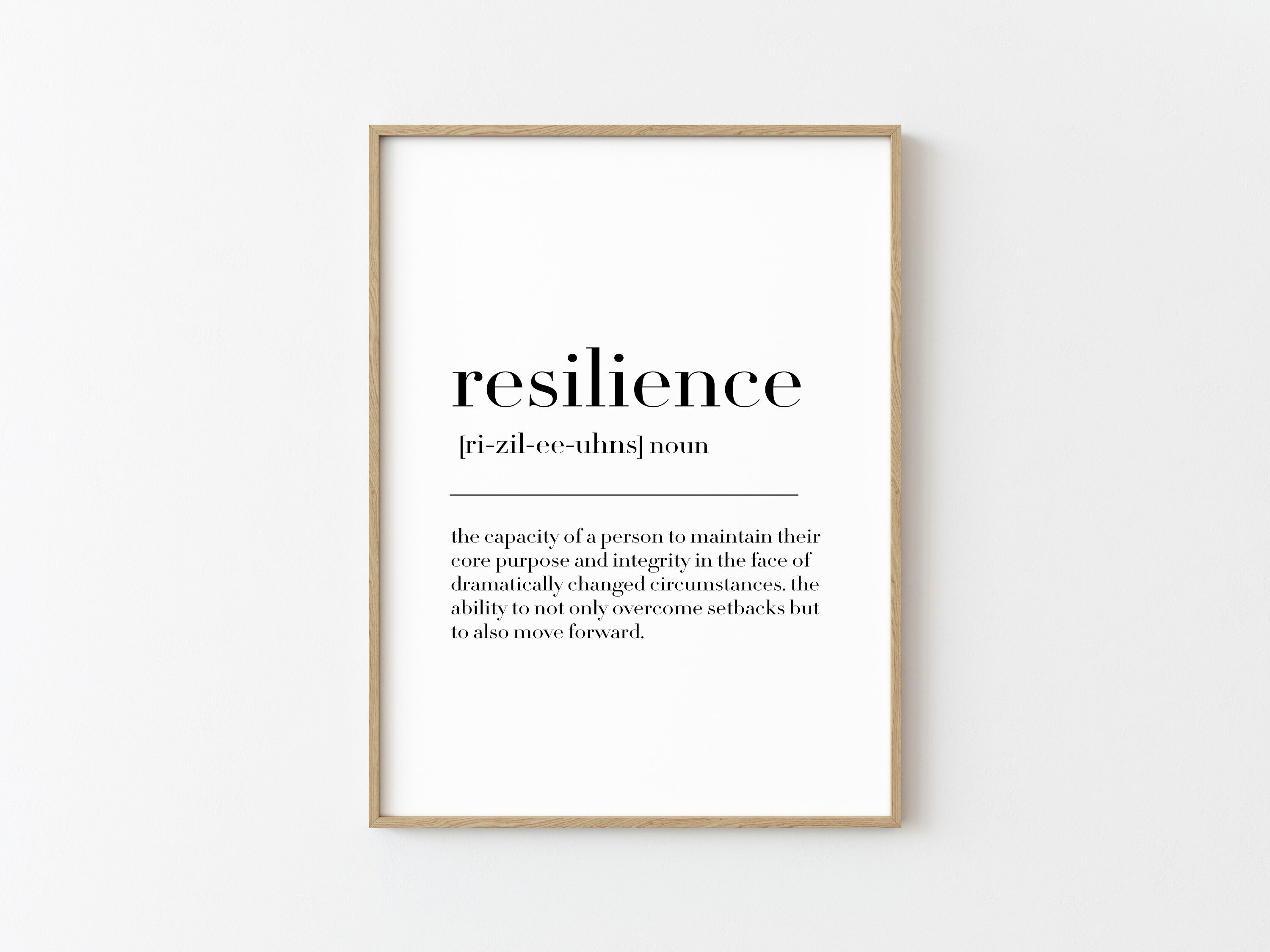 Resilience Poster