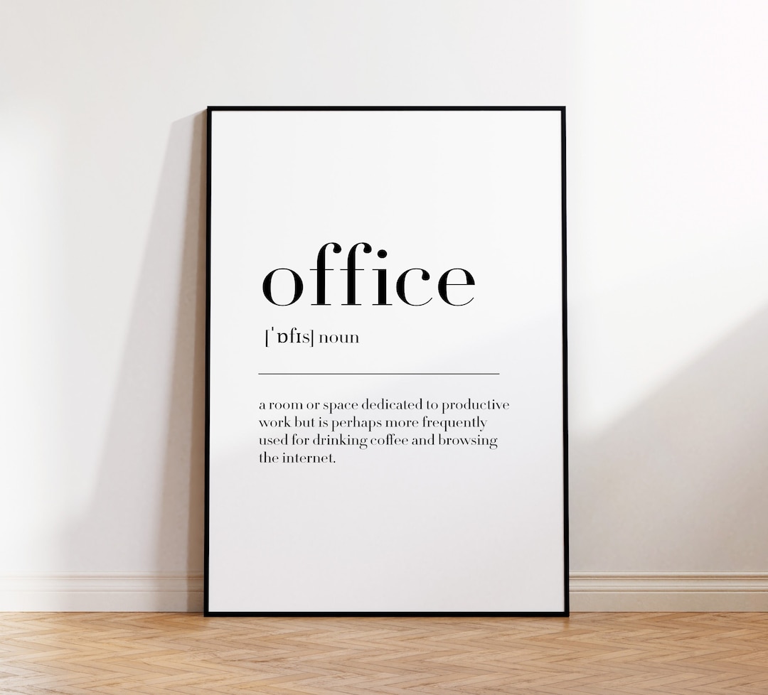Office, Office Print, Office Poster, Office Definition, Office Wall ...