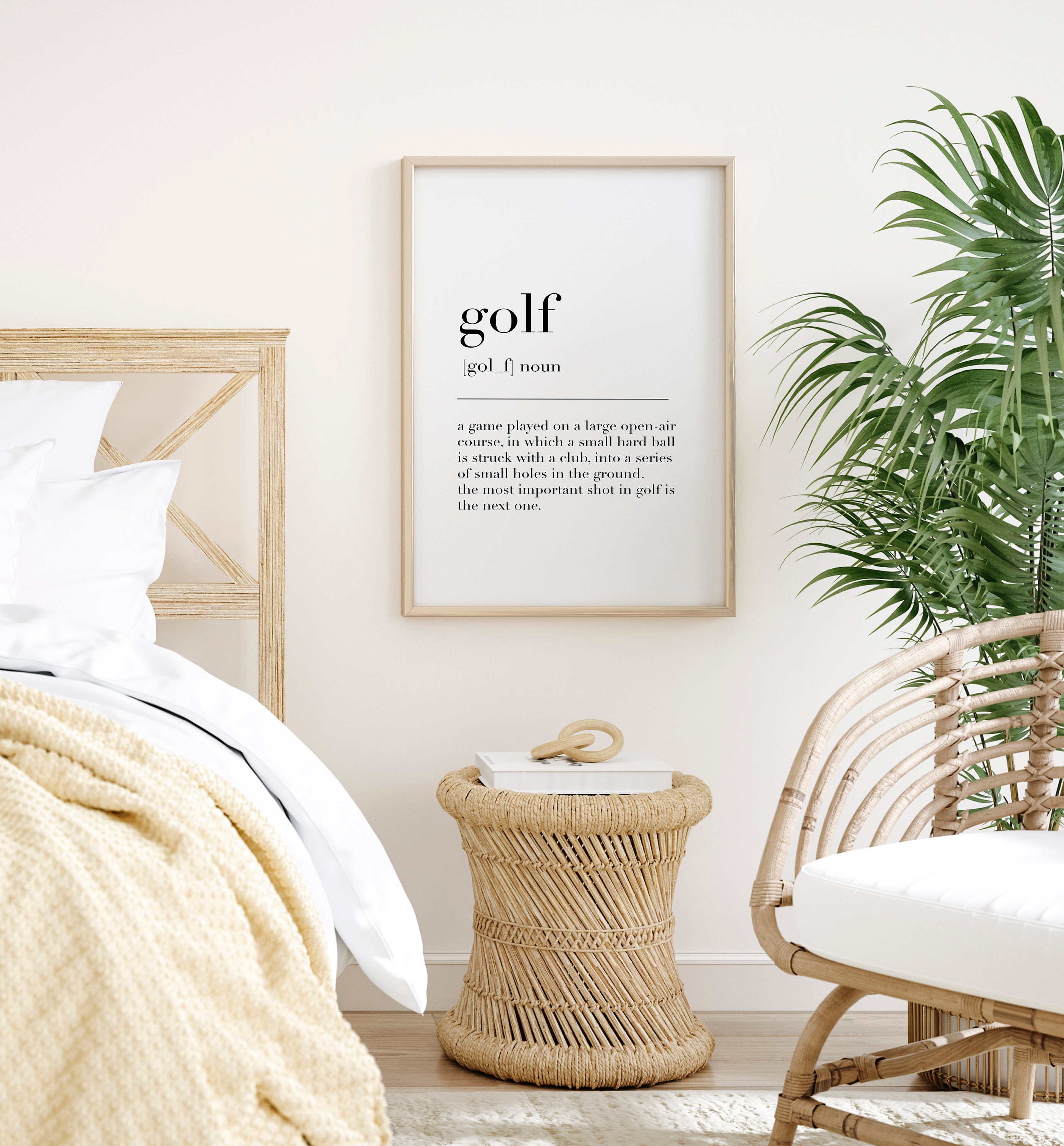Golf Definition Print Golf Lover Gift Golf Print Golf Wall - Etsy