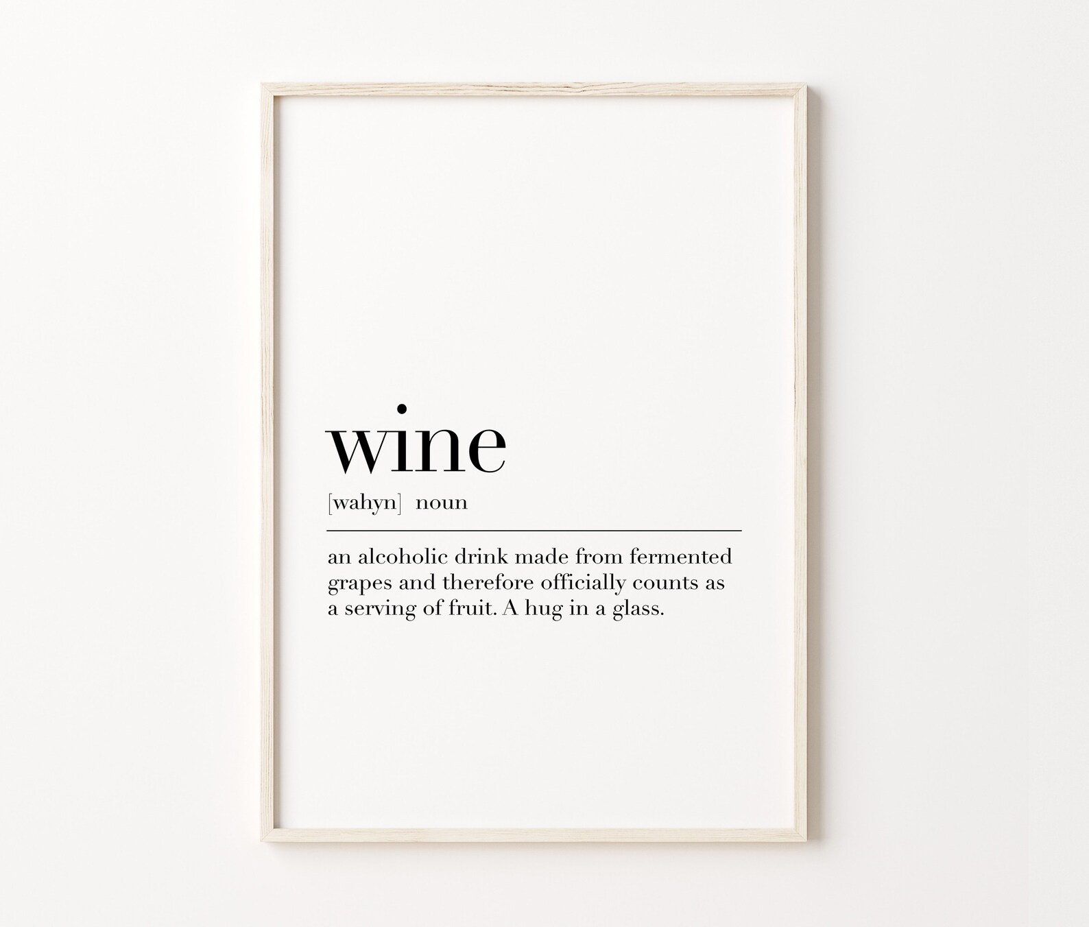 Wine Definition Print, Wine, Wine Print, Wine Wall Art, Wine Quote ...
