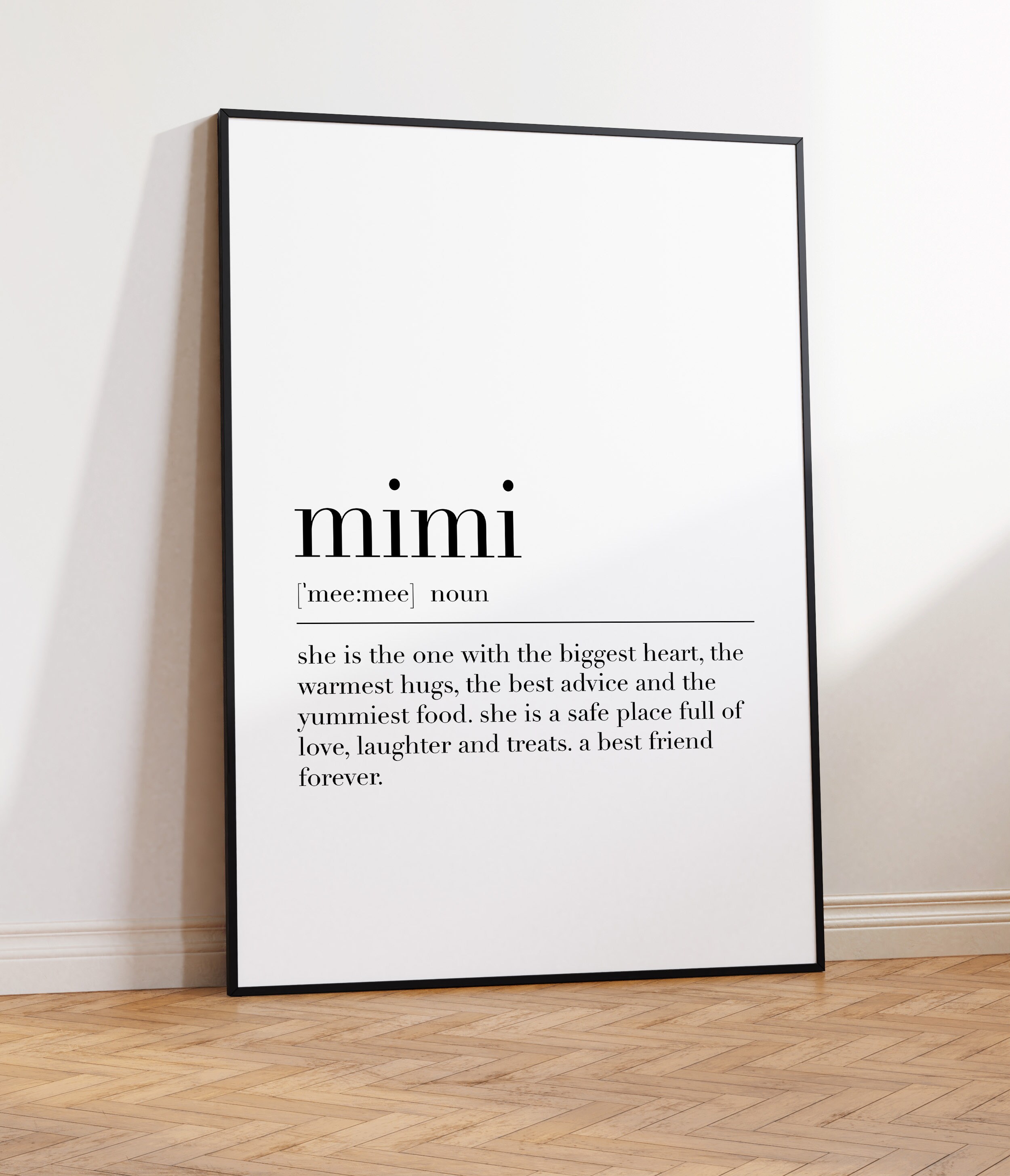 Mimi Definition, Mimi Poster, Mimi Sign, Mimi Gifts, Gifts for Grandma ...