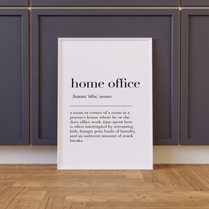 Home Office, Home Office Print, Home Office Poster, Home Office ...