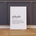Abhaile Definition, Abhaile Poster, Abhaile Sign, Irish Home Decor ...