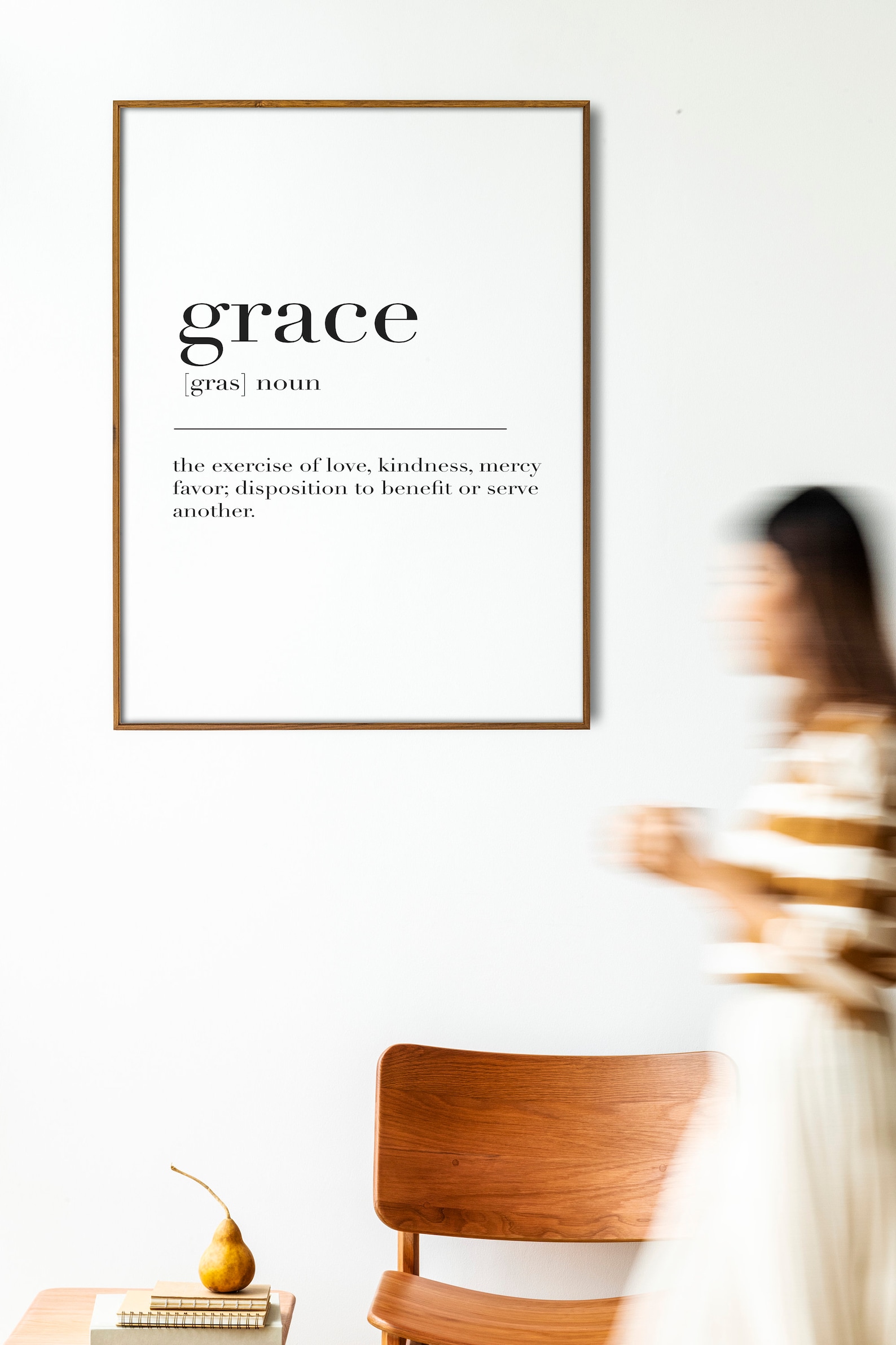 Grace Definition Print Grace Grace Print Grace Poster - Etsy