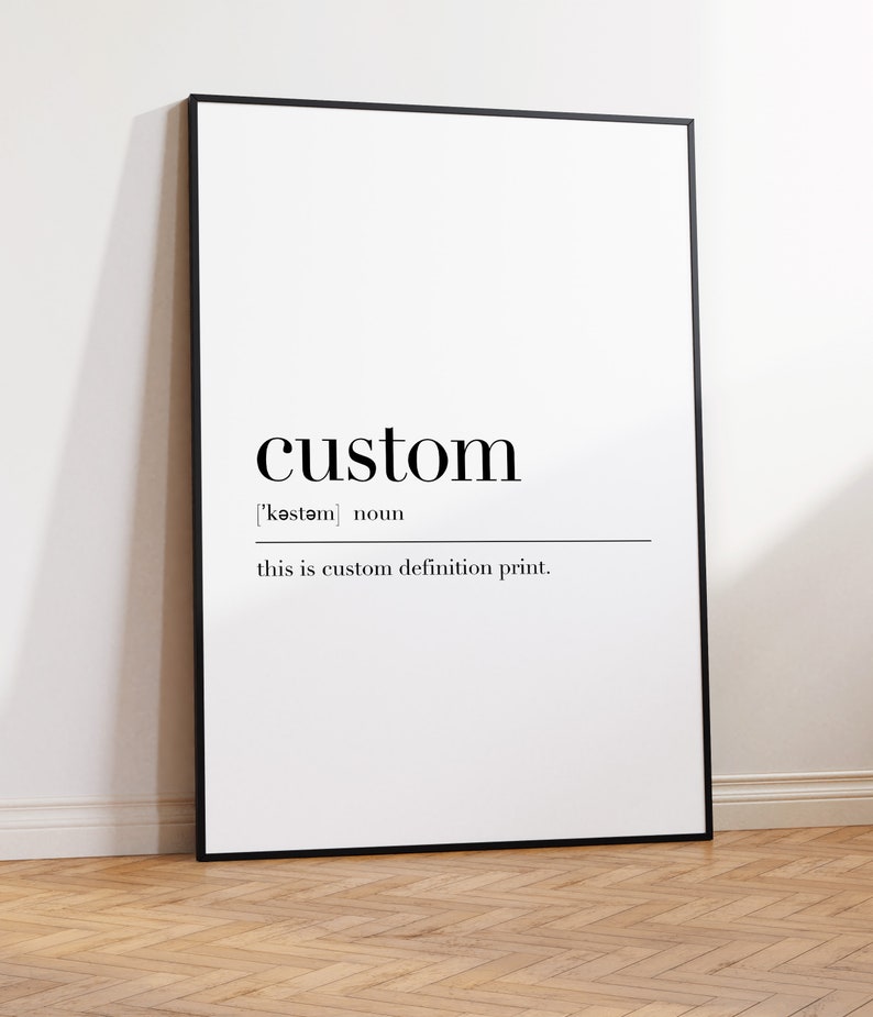 Custom, Custom Print, Custom Definition Print, Custom Sign, Custom Art ...