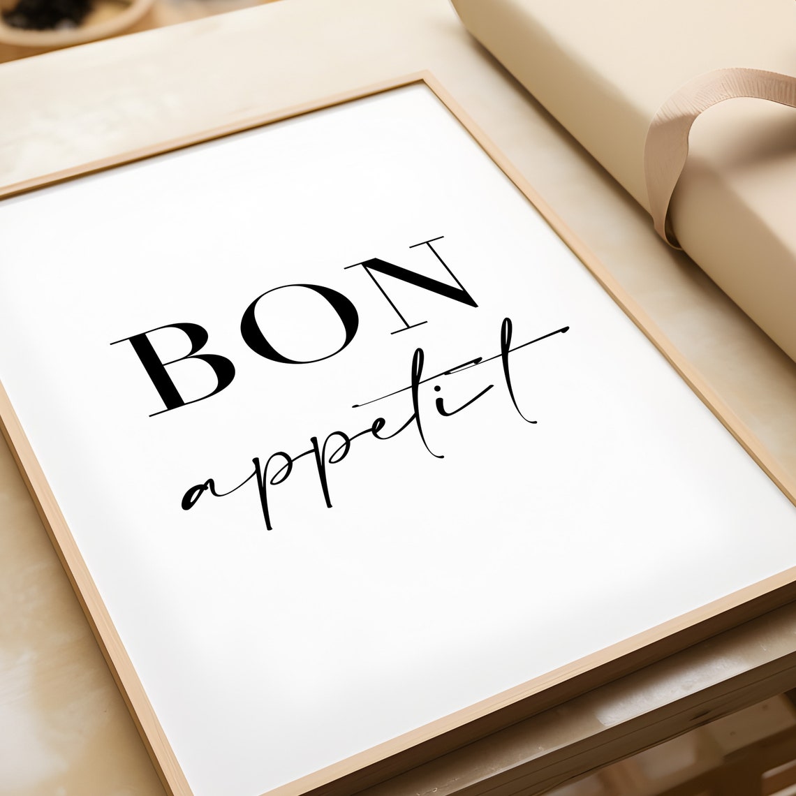 Bon Appetit Definition, Bon Appetit Print, Bon Appetit Poster, Bon ...