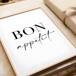 Bon Appetit Definition, Bon Appetit Print, Bon Appetit Poster, Bon ...