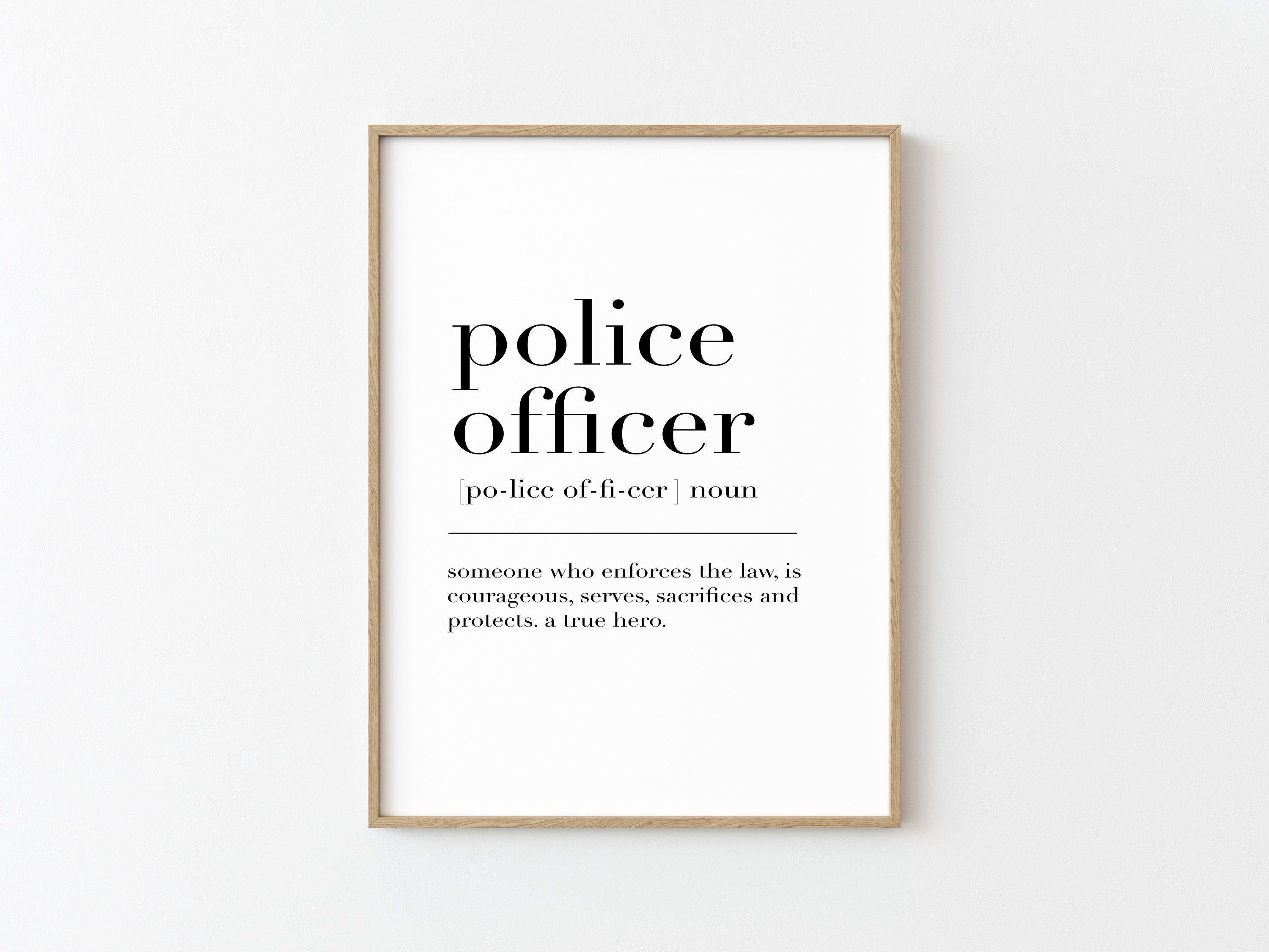 Police Officer Poems