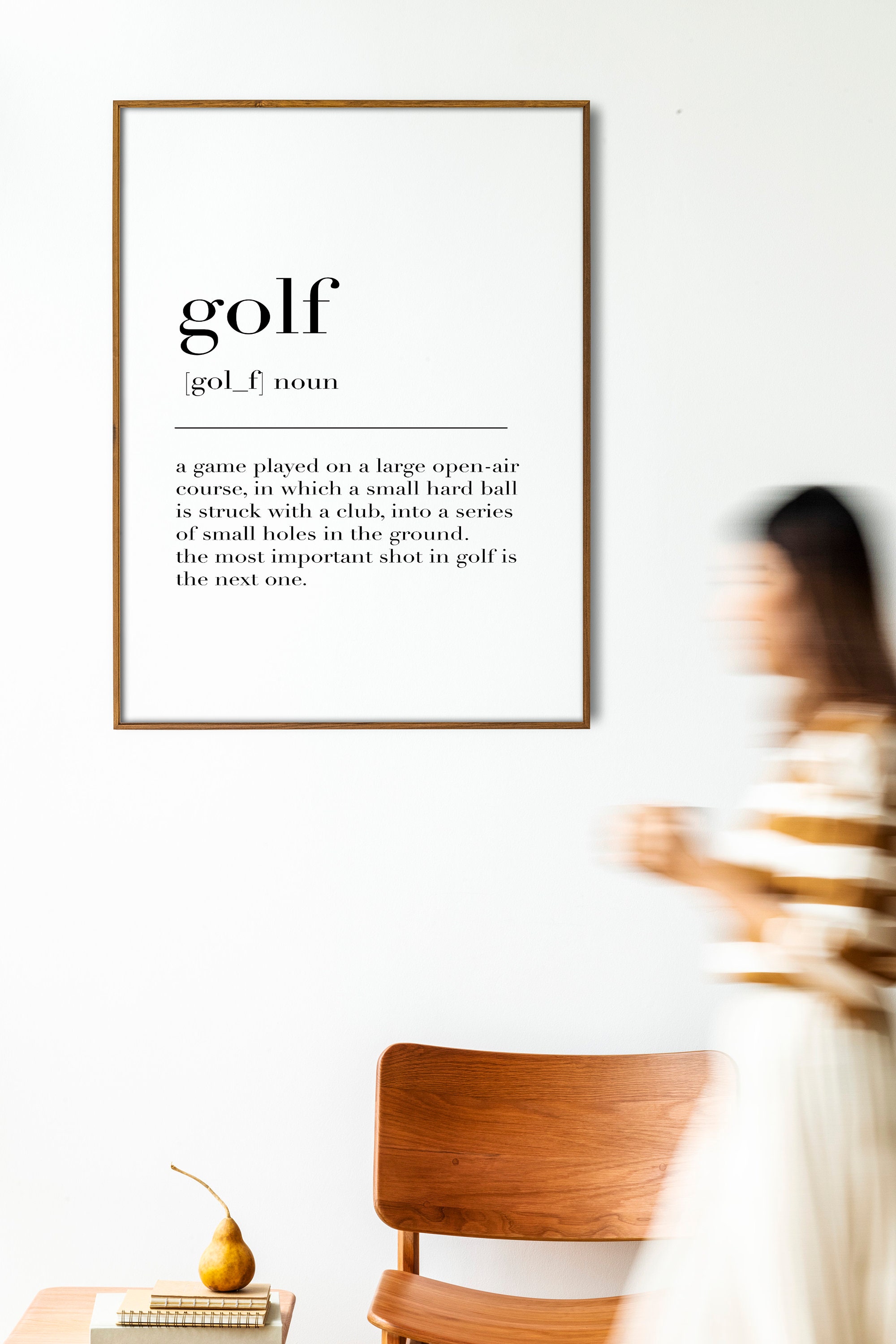 Golf Definition Print Golf Lover Gift Golf Print Golf Wall - Etsy