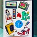1980s Stickers - Notebook Stickers - Laptop Stickers - Planner Stickers ...