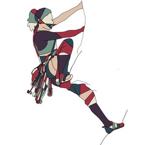 Summer Extreme Sports Illustration - Art Print - Women in Sport ...