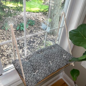 Handcrafted Cat Window Perch With Plush Bed Cat Window - Etsy