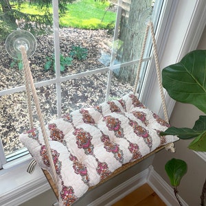 Handcrafted Cat Window Perch With Plush Bed Cat Window - Etsy