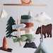 Baby Mobile National Park - Camping Baby Mobile Dog - Wilderness Mobile ...