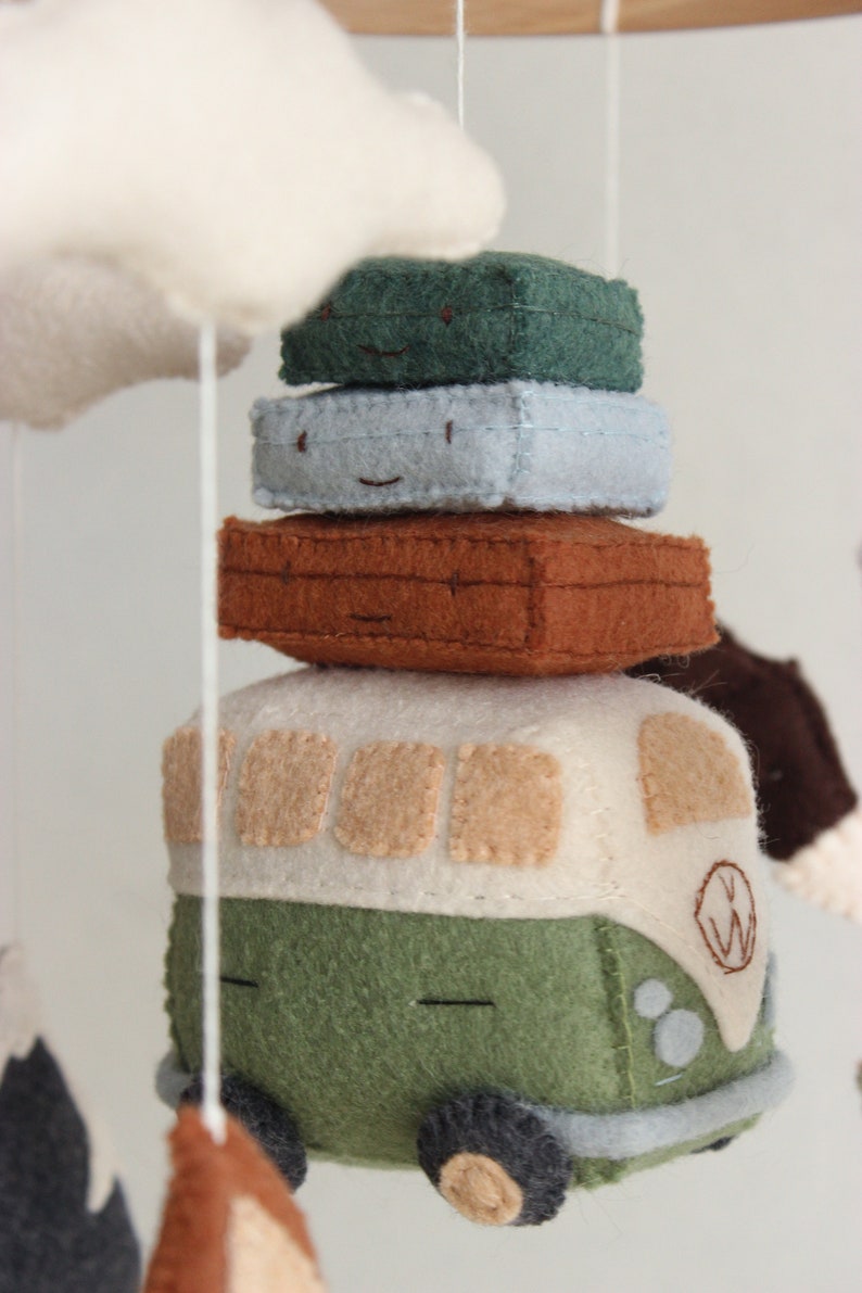 Camping Baby Mobile, Mountain Baby Mobile, National Park Mobile - Etsy