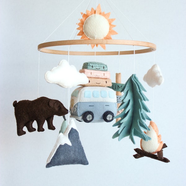 Baby Camping Mobile - Etsy