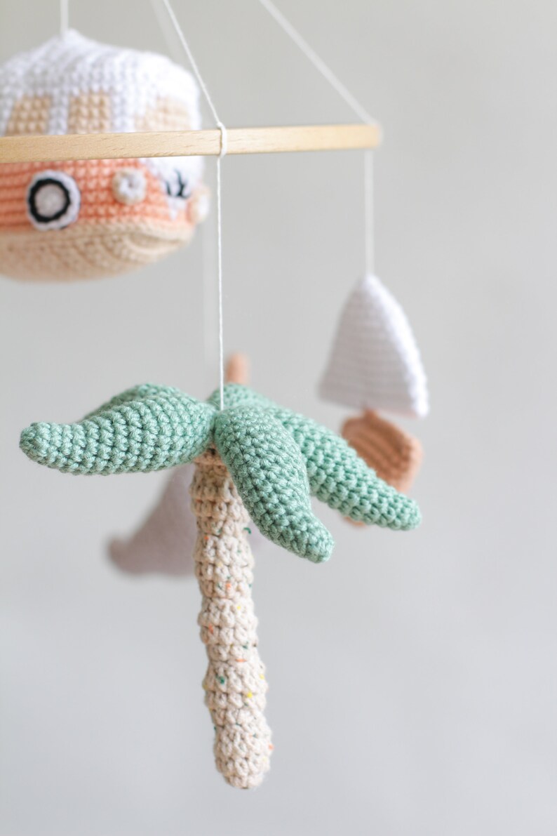Beach Baby Mobile. Surf Baby Mobile. Ocean Baby Mobile - Etsy