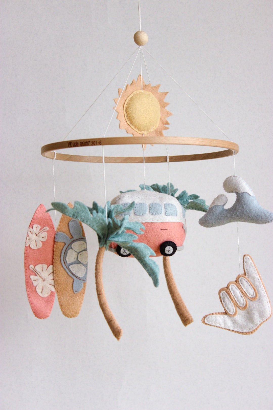 Surf Baby Mobile, Surfboard Baby Mobile, Surf Nursery Decor - Etsy