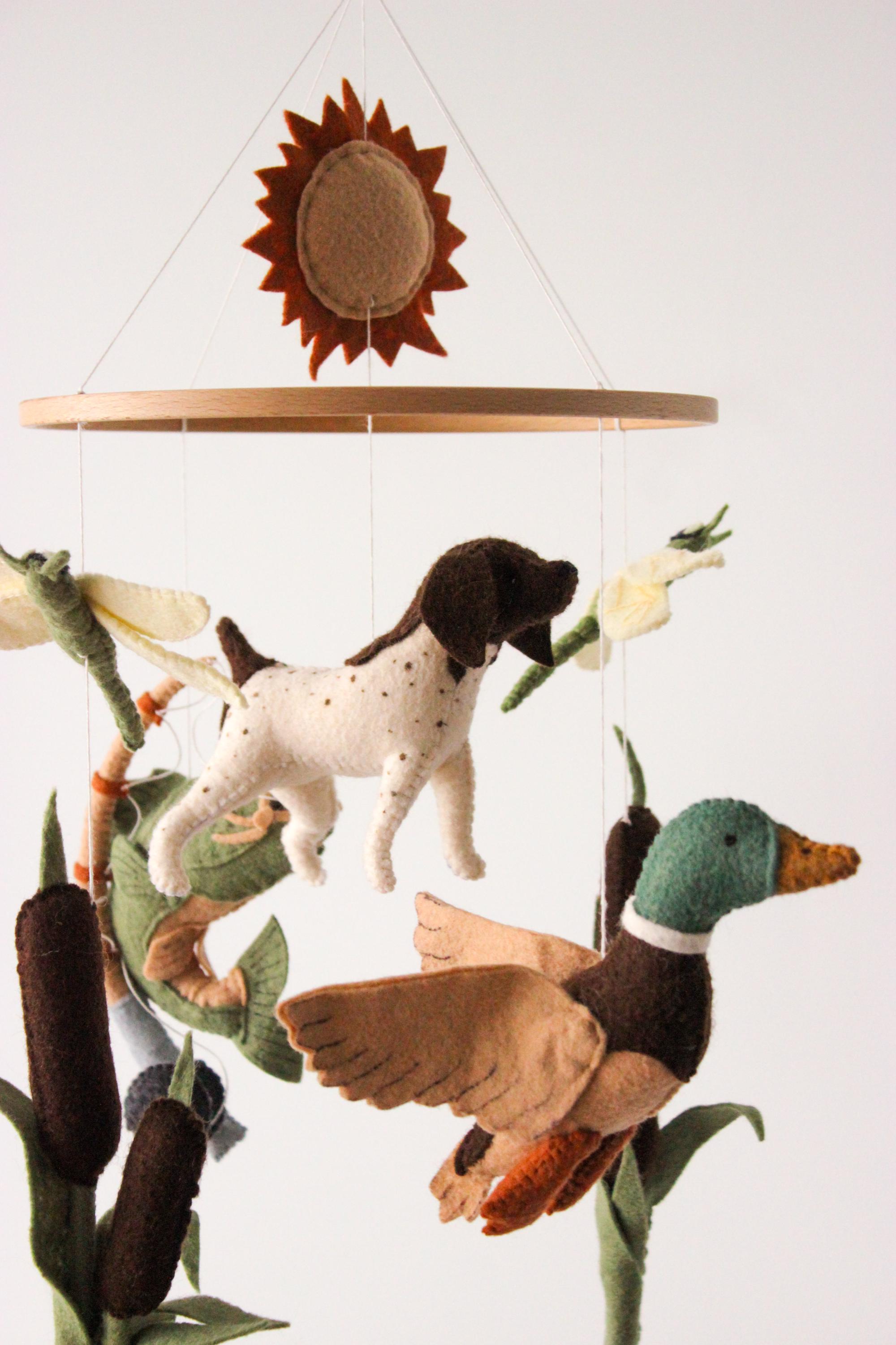 Hunting Baby Mobile, Bass Fishing Mobile, Duck Hunting Mobile - Etsy