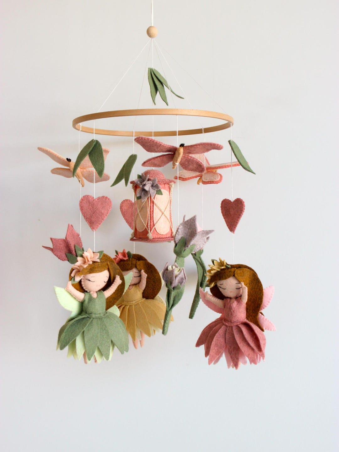 Fairy Baby Mobile, Fairy Garden Mobile, Butterfly Mobile, Fairytale ...