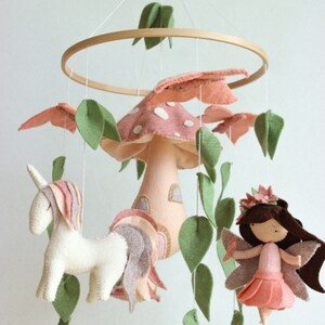 Fairy Baby Mobile, Fairy Garden Mobile, Fairy Nursery Decor - Etsy