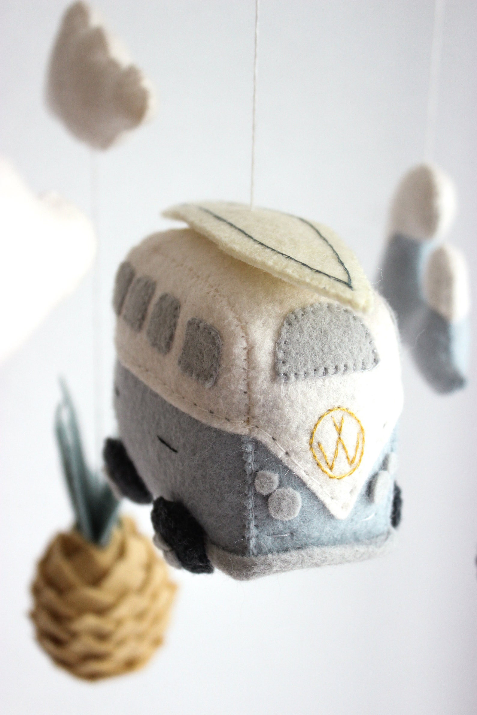 Beach Baby Mobile, Surf Baby Mobile, Skateboard Nursery - Etsy