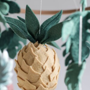 Tropical Baby Mobile, Hawaiian Baby Mobile, Pineapple Mobile, Flamingo ...
