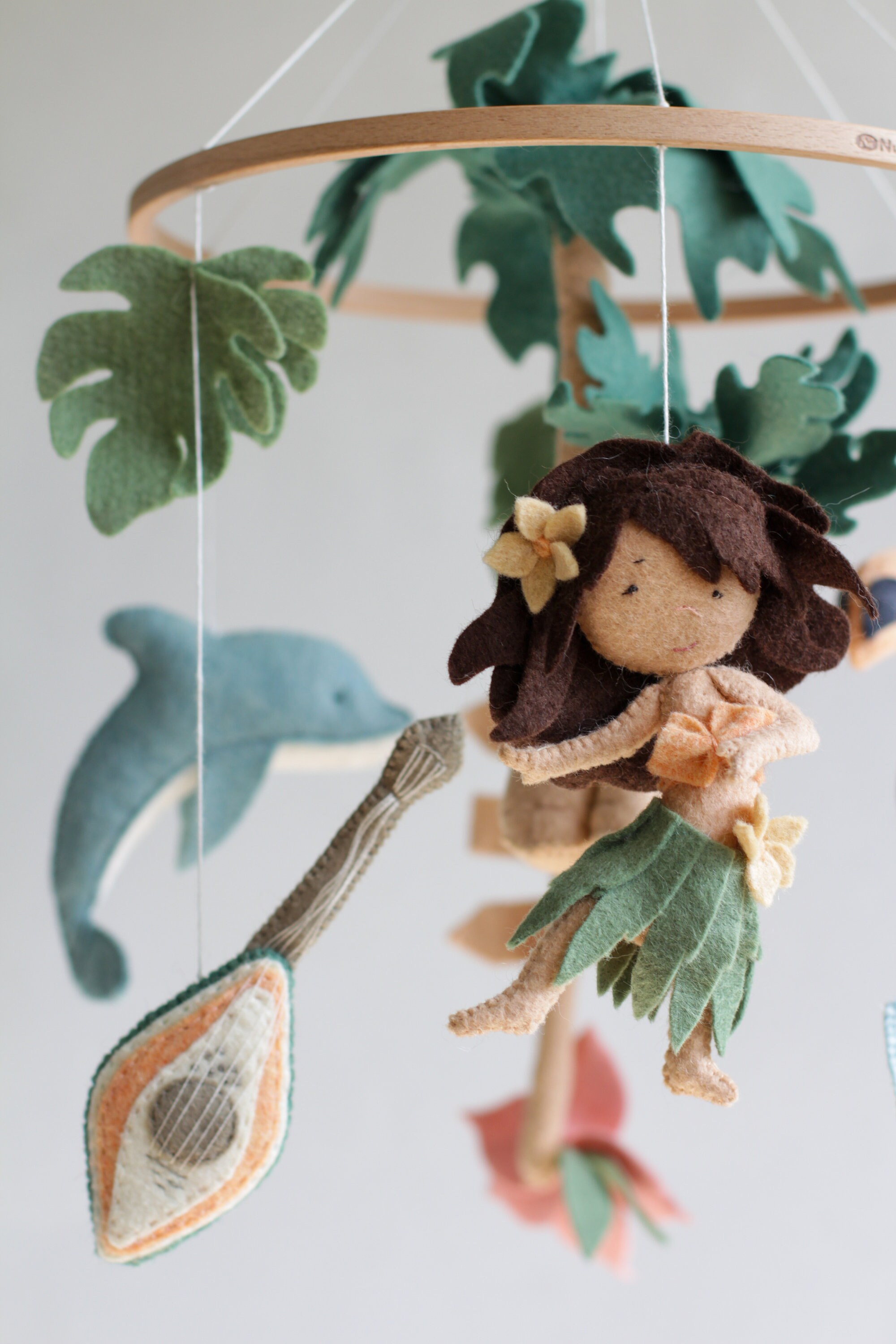 Hawaiian Baby Mobile, Tropical Baby Mobile, Palm Tree Mobile - Etsy