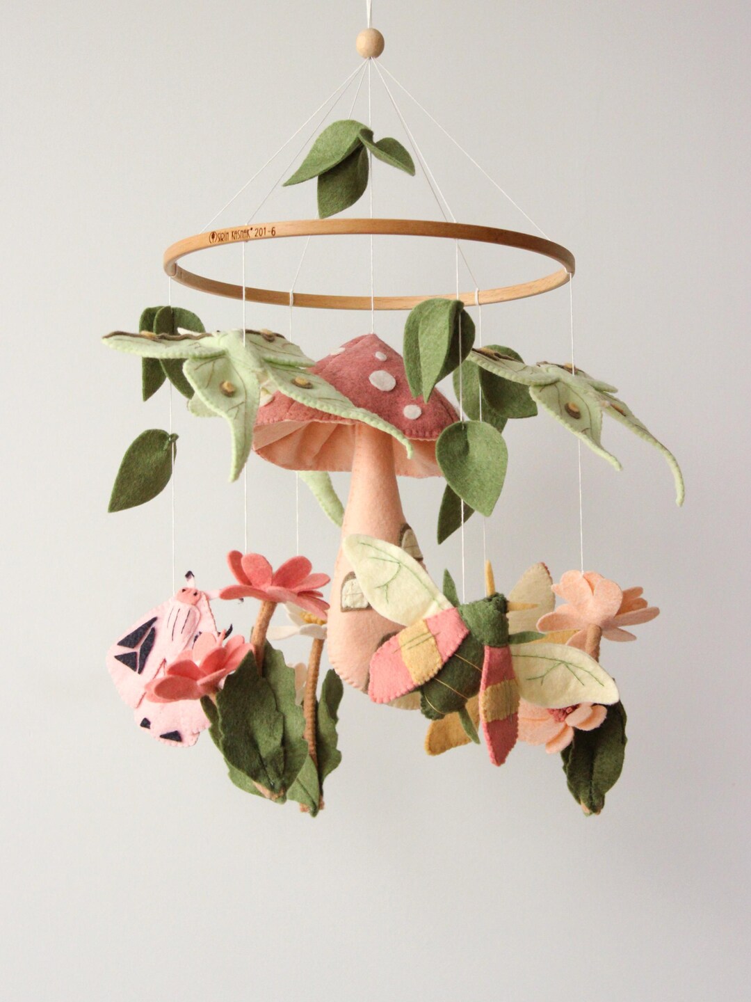 Insect Baby Mobile, Enchanted Forest Mobile, Fairytale Baby Mobile ...
