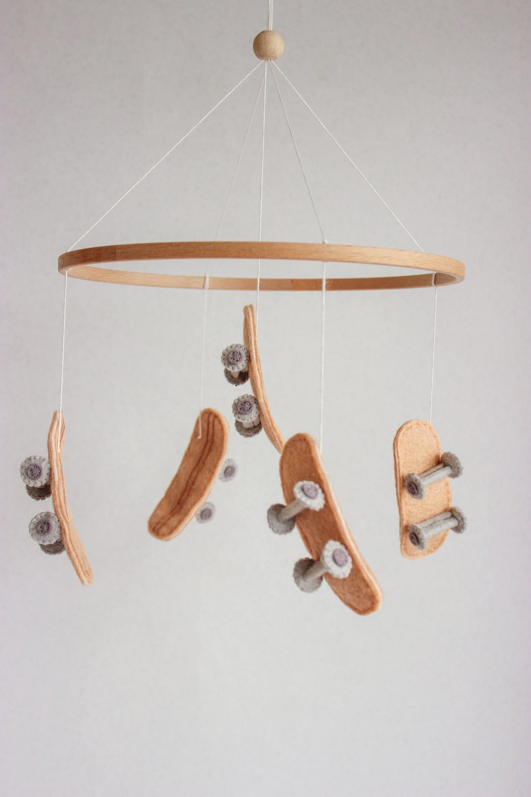 Skateboard Mobile, Boho Baby Mobile, Skateboard Nursery Decor - Etsy