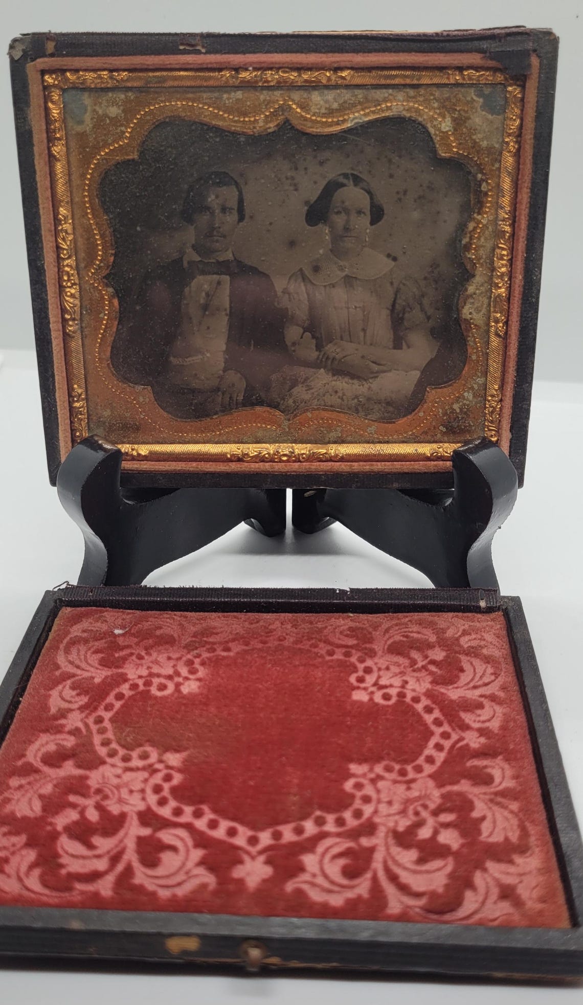 Antique Tintype Frame With Photo - Etsy