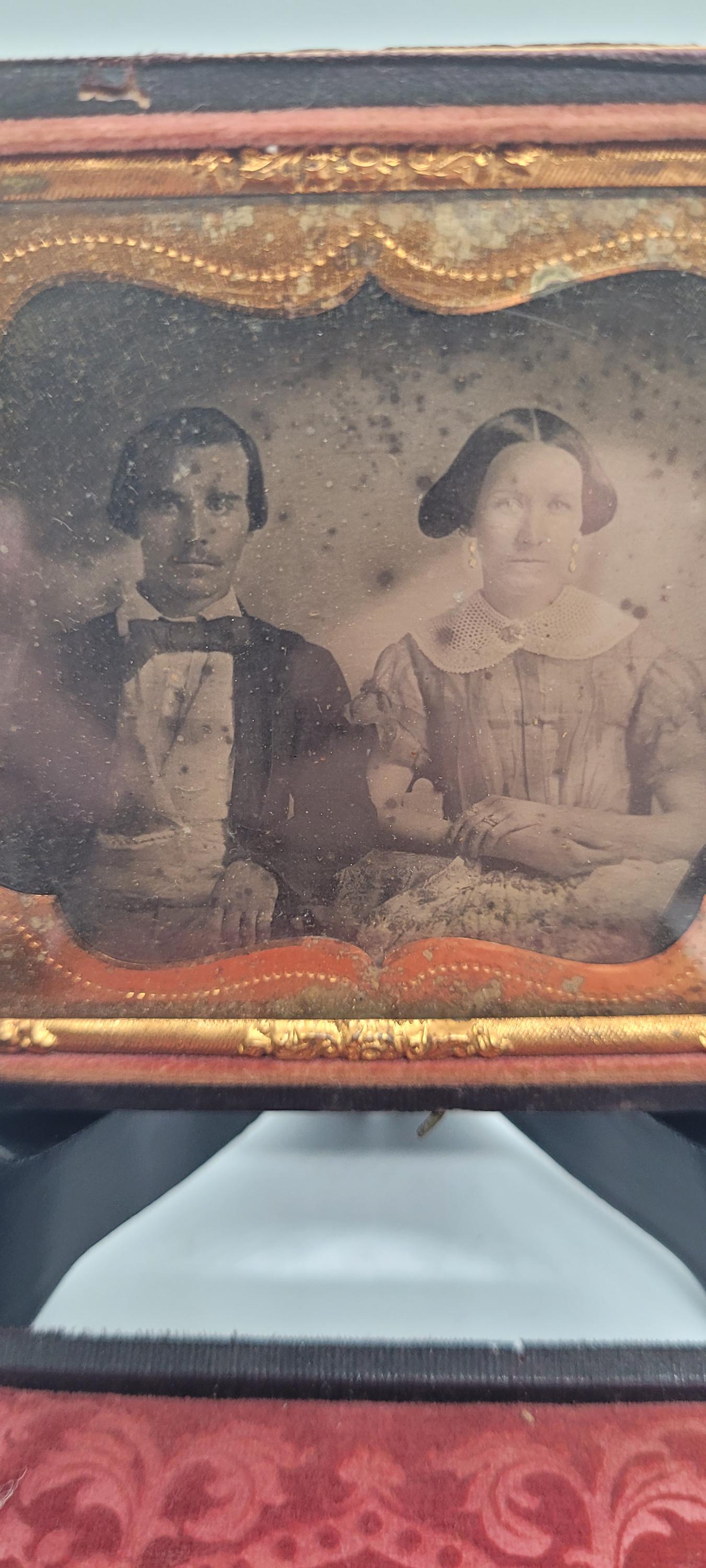 Antique Tintype Frame With Photo - Etsy