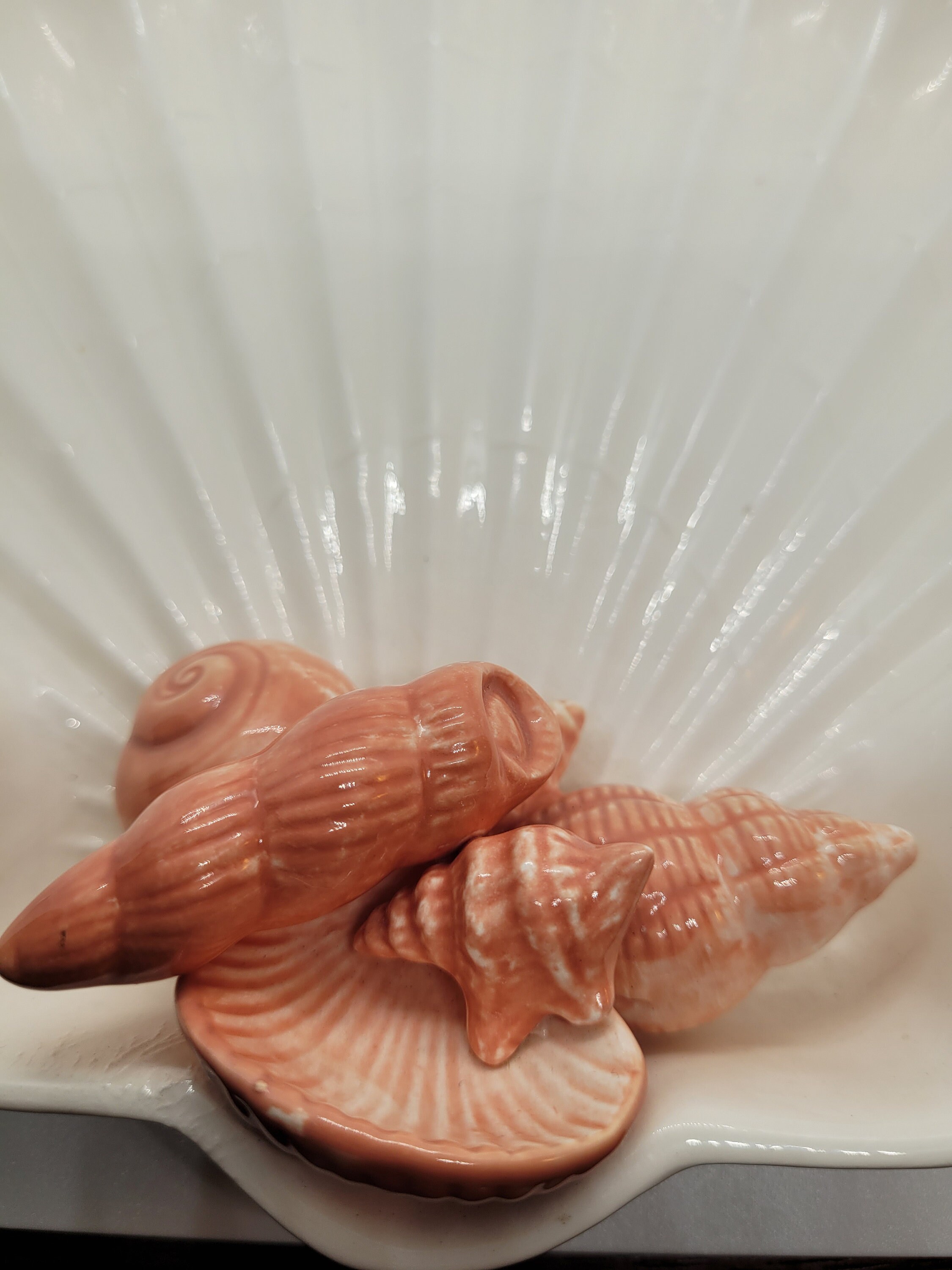 Fitz and Floyd Coquille Sea Shell Clamp Shaped Trinket Dish - Etsy UK