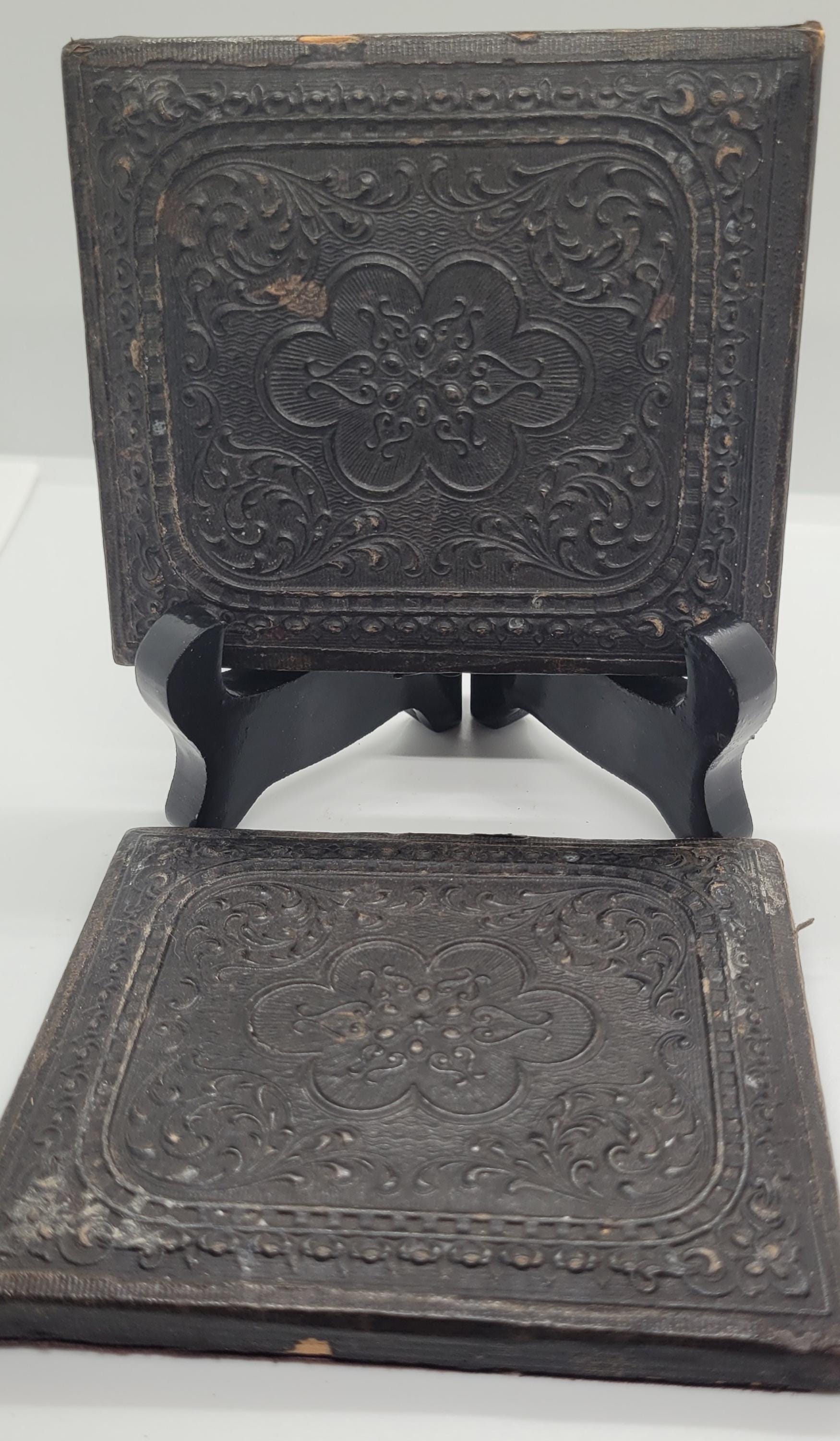 Antique Tintype Frame With Photo - Etsy