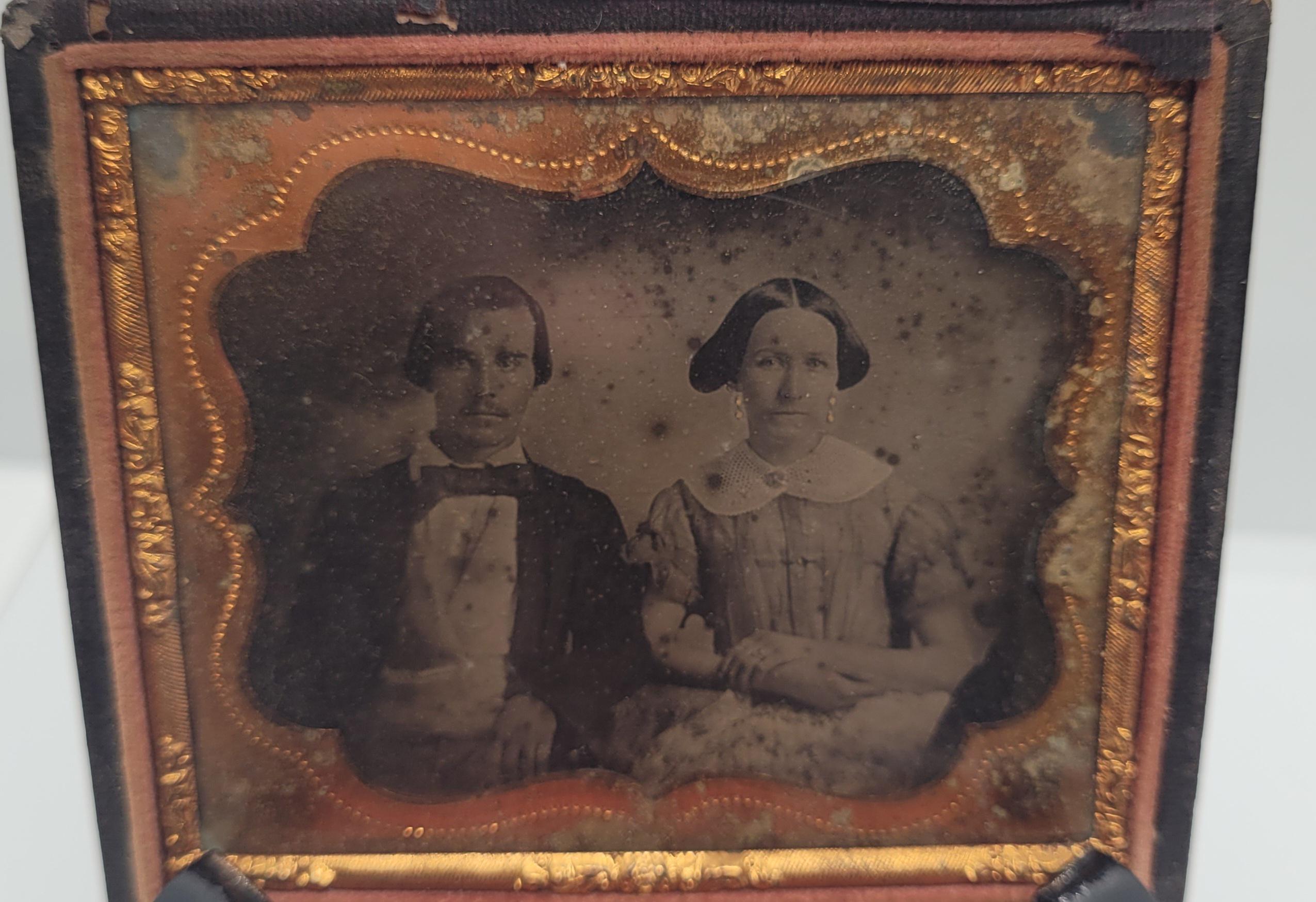 Antique Tintype Frame With Photo - Etsy