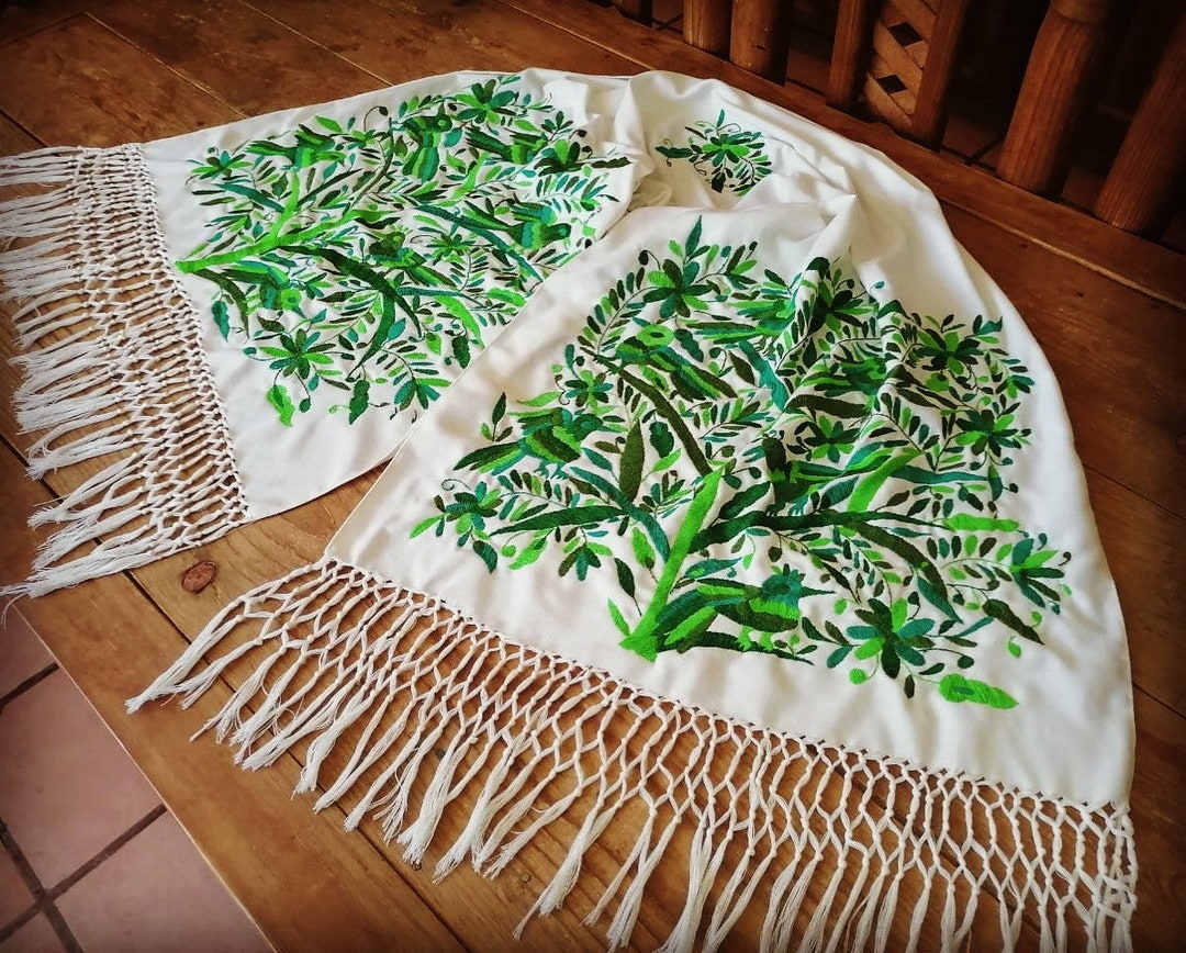 Otomi Tree of Life in Rebozo - Etsy